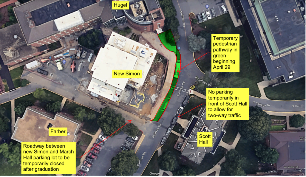Construction logistics around New Simon starting April 29 - Lafayette ...